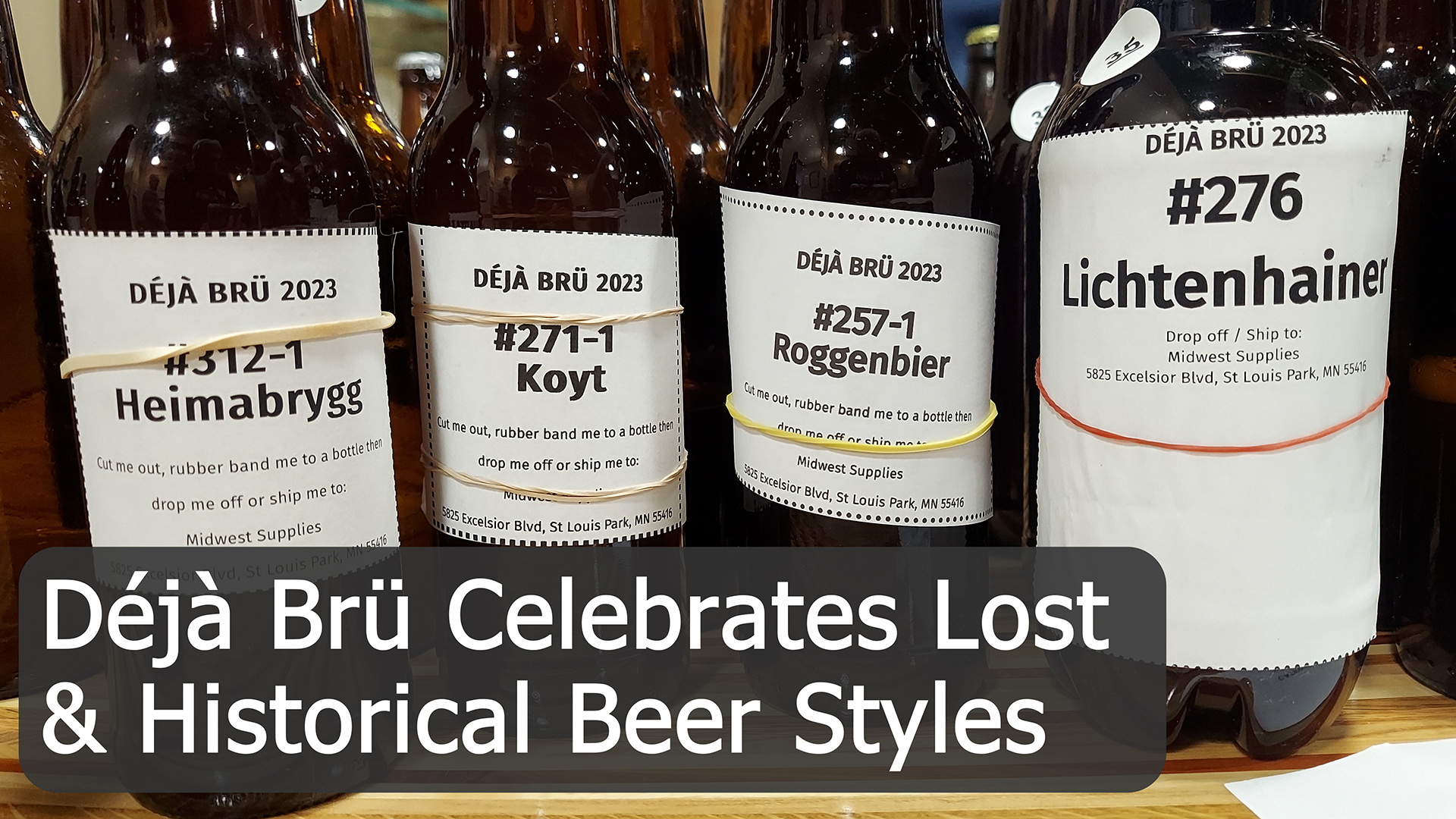 Deja Bru Celebrates Historical and Forgotten Beer Styles | Chop & Brew